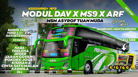 SHARE KD BASURI MS9 X ARF X DAV D3 MSM TUAN MUDA😎🤙NOPW! FULL NADA BARU! BIKIN CANDU 😋 || BUSSID ...