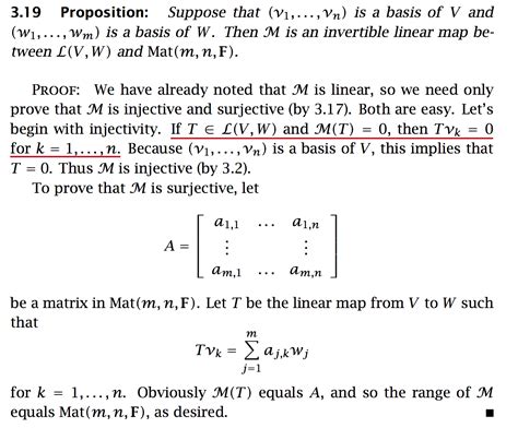 linear algebra clarification suppose that v 1 ldots v n is a