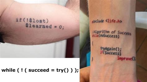 Coding Tattoos Dev Community