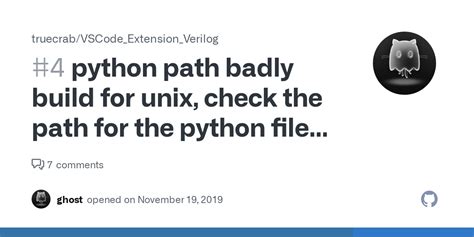 Python Path Badly Build For Unix Check The Path For The Python File