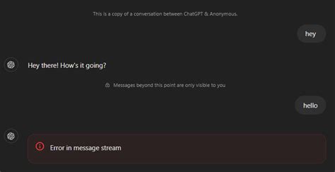 How To Fix Chatgpt Error In Message Stream In 2025