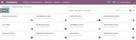 Effectively Manage Employee Contracts In The Odoo Employee Module