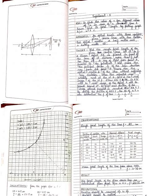 Physics Practical File Pdf