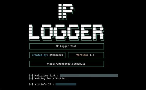 GitHub MomboteQ IP Logger Tool To Get Victim S Ip