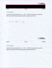 Geometry Unit 6 Lesson 9 HW Pdf Course Hero