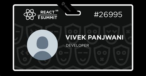 Vivek Panjwani On Linkedin Check Out My Badge And Claim Your Free React Summit Us 2023 Remote Ticket