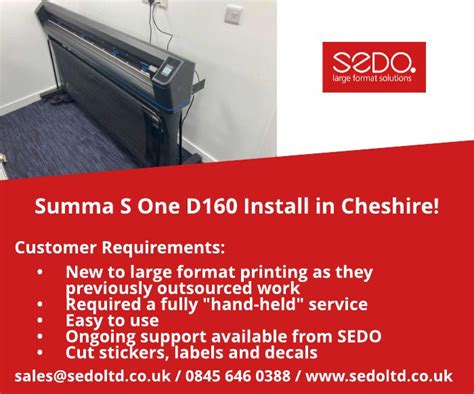 Sedo Large Format Solutions On Linkedin 🔴⚪summa D160 Install By Sedo🔴⚪ Part 5 Of 6 Of This