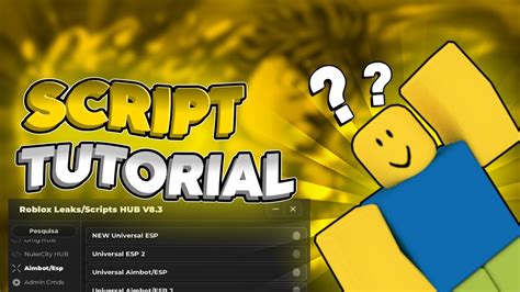 COMO USAR O MEU SCRIPT NO ROBLOX ROBLOX HACK YouTube