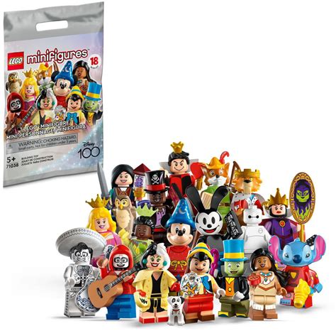 Customer Reviews LEGO Minifigures Disney 100 71038 6426285 Best Buy