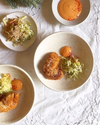 Rántott Haltej Chilis Majonézzel és Ropogós Káposztasalátával Chili