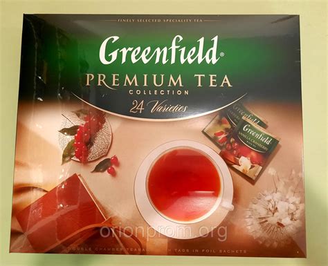 Чай Greenfield Premium Tea Collection набор 96 пакетиков, цена 150 грн ...