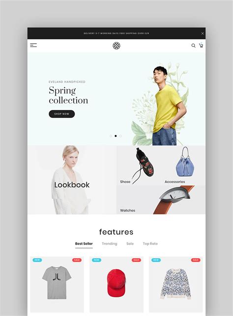 Shopify Mobile Template