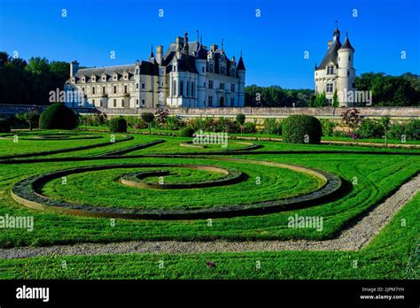 France Indre Et Loire Château De Chenonceau Built From 1513 To 1521 In Renaissance Style The