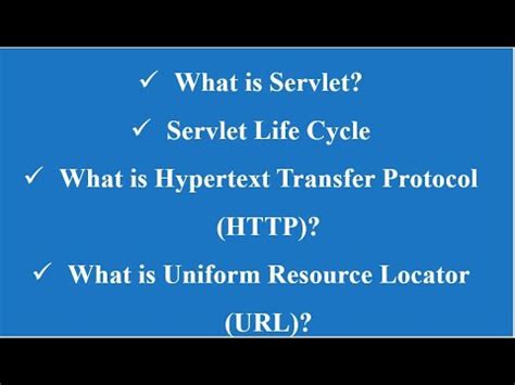 Servlet In Java EE Module 2 YouTube