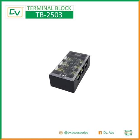 Jual TERMINAL BLOCK 3P 25A TB SERIES Kota Semarang DV Switchboard Tokopedia