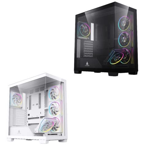 Acegeek Nebula Atx Case Rgb Fans Atx Ready