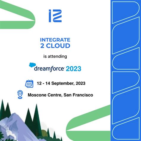 Integrate 2 Cloud On Linkedin Salesforcepartner Dreamforce2023 California I2c