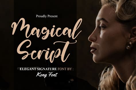Magical Script Font Fontkong Fontspace
