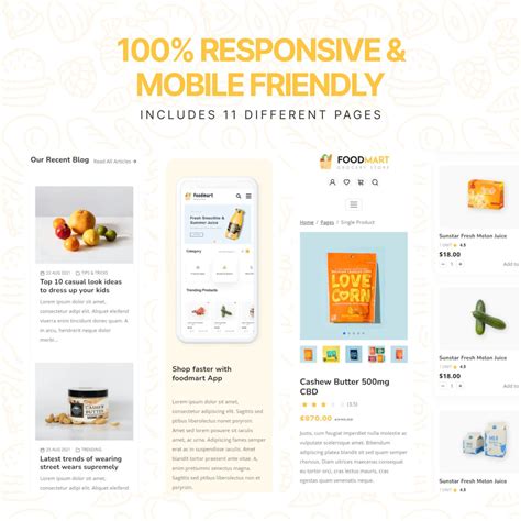 Foodmart Free Bootstrap 5 Ecommerce Html Template