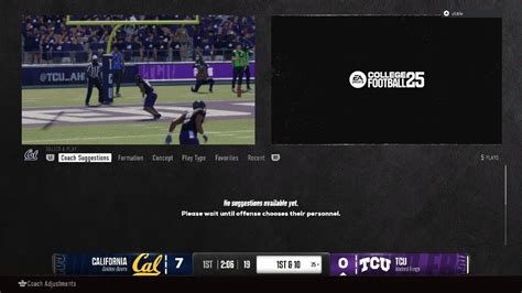 EA SPORTS College Football 25| Cal vs TCU - YouTube