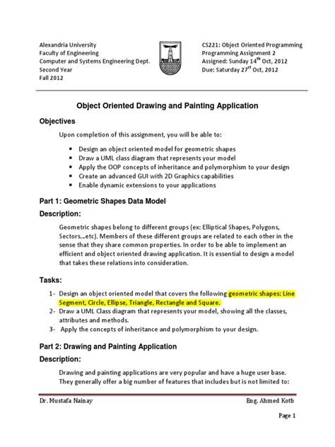 Assignment 2 Pdf Object Oriented Programming Object Computer Science