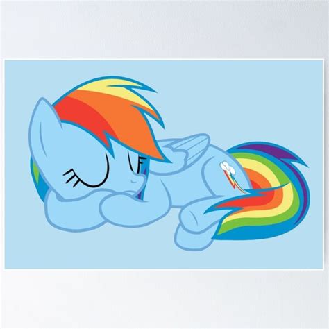 Rainbow Dash Durmiendo