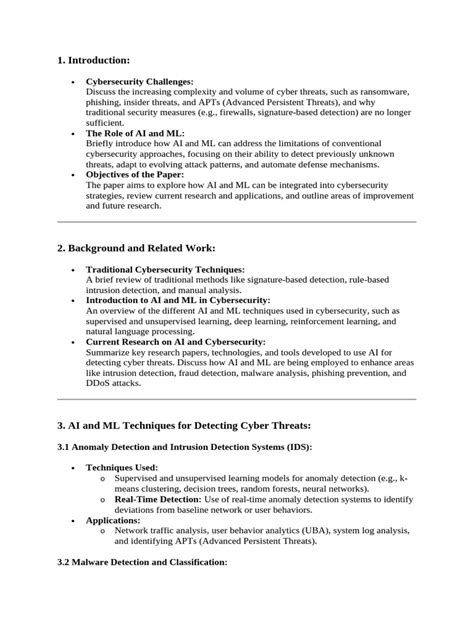 Research Paper Cyber Security Pdf Machine Learning Artificial