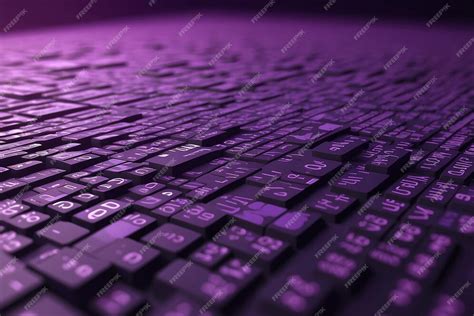 Binary Code Background Abstract Technology Digital Binary Data And Secure Data Concept 3d