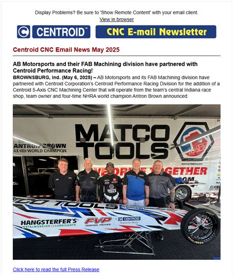 Centroid Cnc 2025 May Newsletter Centroid Cnc Controls Shop Cnc Controllers For Milling