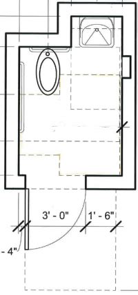 ADA A117 1 Side Clearance For Sink The Building Code Forum