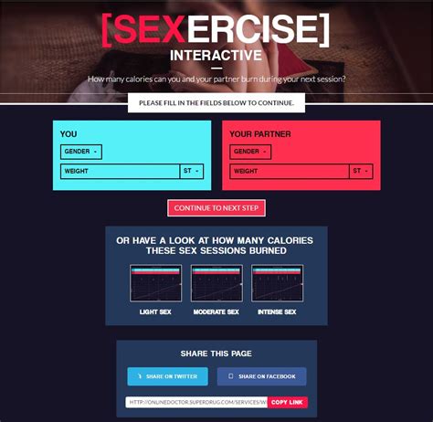 Gracias a esta calculadora podrás saber cuántas calorías quemas durante el sexo