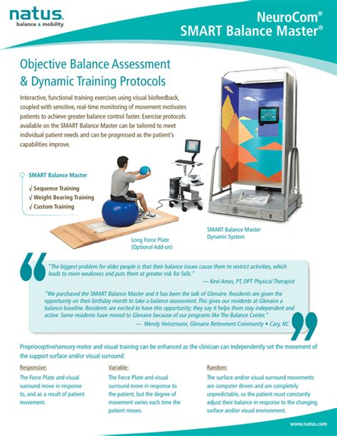 Neurocom Smart Balance Master Balance Assessment And Training