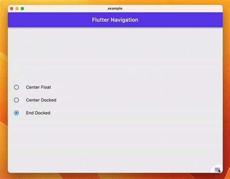 Navigation Panel Flutter Package