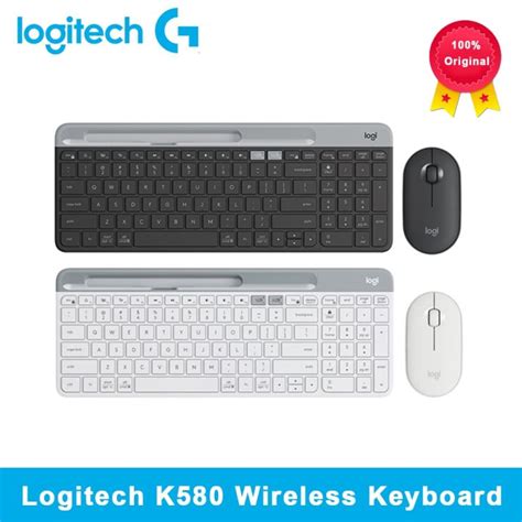 Logitech K580 Wireless Keyboard Original Multi Device 24g Bluetooth
