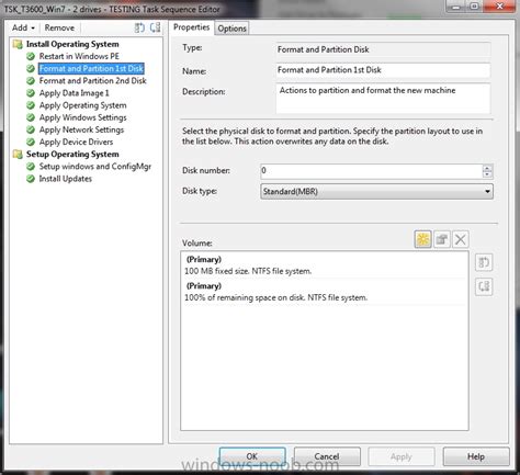 Trouble Deploying Win7 With 2 Physical Drives Deploying Operating Systems Windows