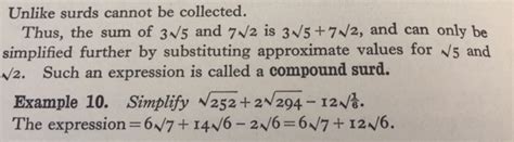 Resourceaholic A Look Back At Surds