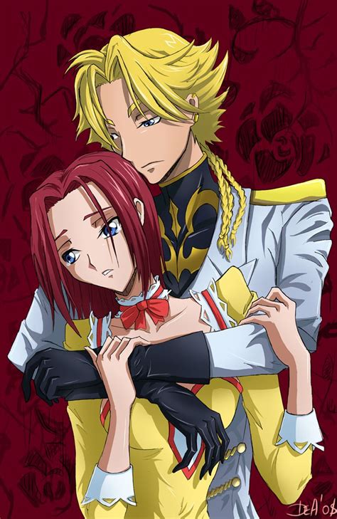 Kallen X Gino Code Geass Manga Anime Anime