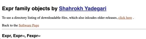 Online Documentation Of Expr Is Outdated Use Pdcontrol To Open