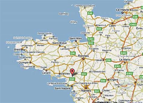 Northern Brittany Map Eastern Brittany And The North Coast Leua