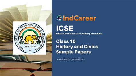 ICSE Class History And Civics Sample Paper IndCareer Babes