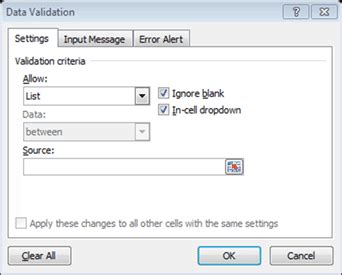 Conditional Formatting And Drop Down Menus