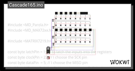 More Multiplexing Faff Esp Progress Wokwi ESP32 STM32 Arduino Simulator