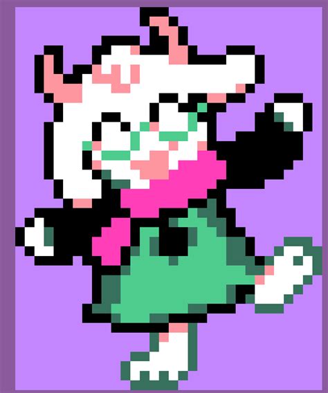 Official Ralsei Sprite For R Place Deltarune
