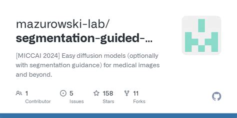Github Mazurowski Labsegmentation Guided Diffusion Miccai 2024