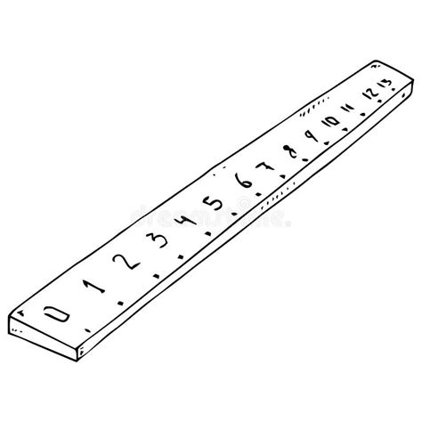Hand Drawn Ruler Stock Illustrations Hand Drawn Ruler Stock