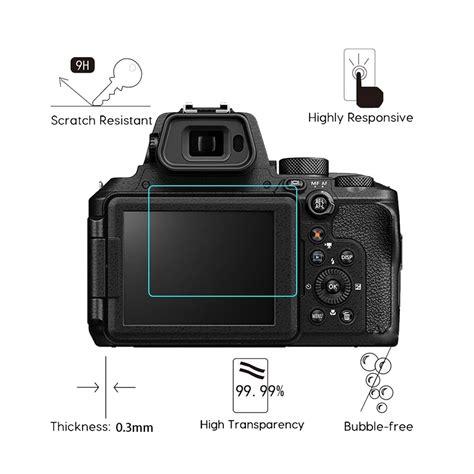 2 stk til nikon coolpix p950 digitalkamera lcd di... – Grandado