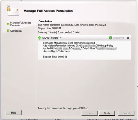 Delegate Permissions To Another User In Exchange