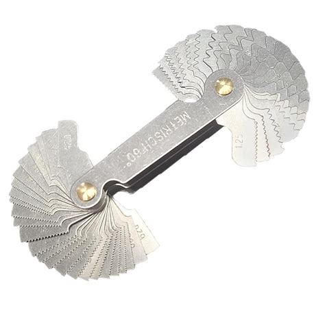 Thread Pitch Gauges Measure Tool Setstainless Steel