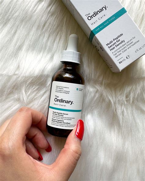 Review The Ordinary Multi Peptide Serum For Hair Density It