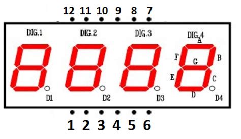 Limitless 4 Digit 7 Segment Display
